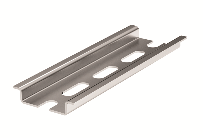 IBC OMEGA-3F DIN RAIL WITH HOLES 2M (6FT+) | Granite City Electric Supply